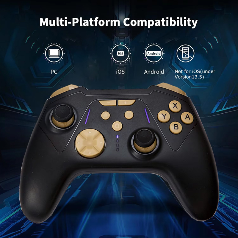 Wireless Gamepad for Switch 2 NS/PC/Android/iOS Hall Trigger Gaming ...